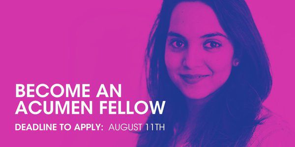Fully Funded | Acumen Fellows fund Program 2020 for Young Social ... Fully Funded | Acumen Fellows fund Program 2020 for Young Social ...