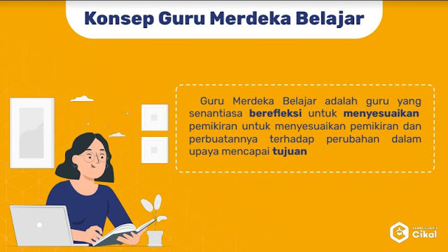Konsep Guru Merdeka Belajar - Dyn's World