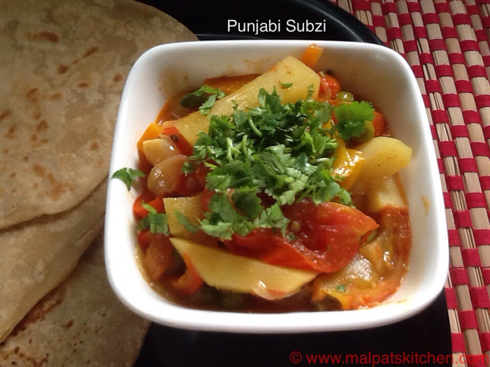 PUNJABI SUBZI ~ Malpats Kitchen