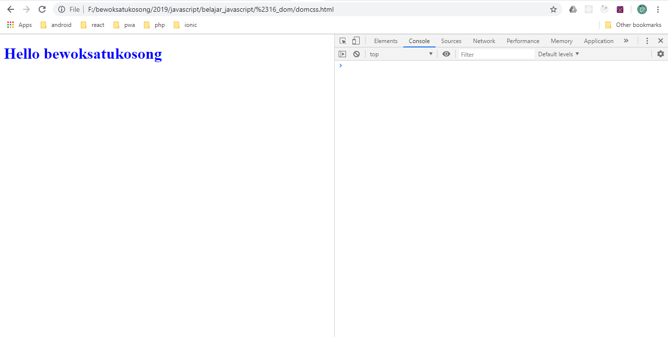 Belajar Javascript Es5 Dan Es6 Part 16 Mengenai Dom Document Object