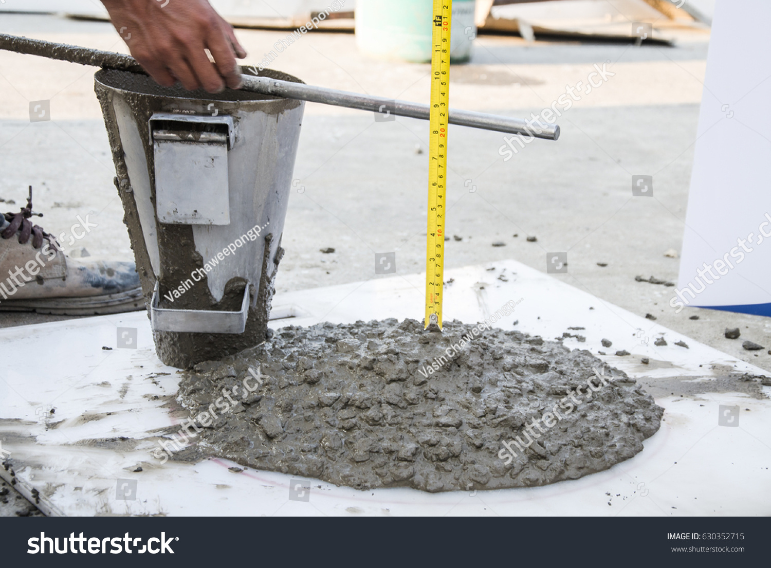 Concrete Slump Cone Test