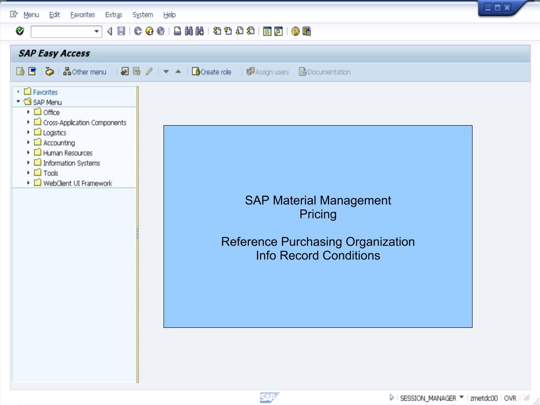 青蛙SAP分享 Froggy's SAP sharing: Material Management (Pricing) - Reference ...