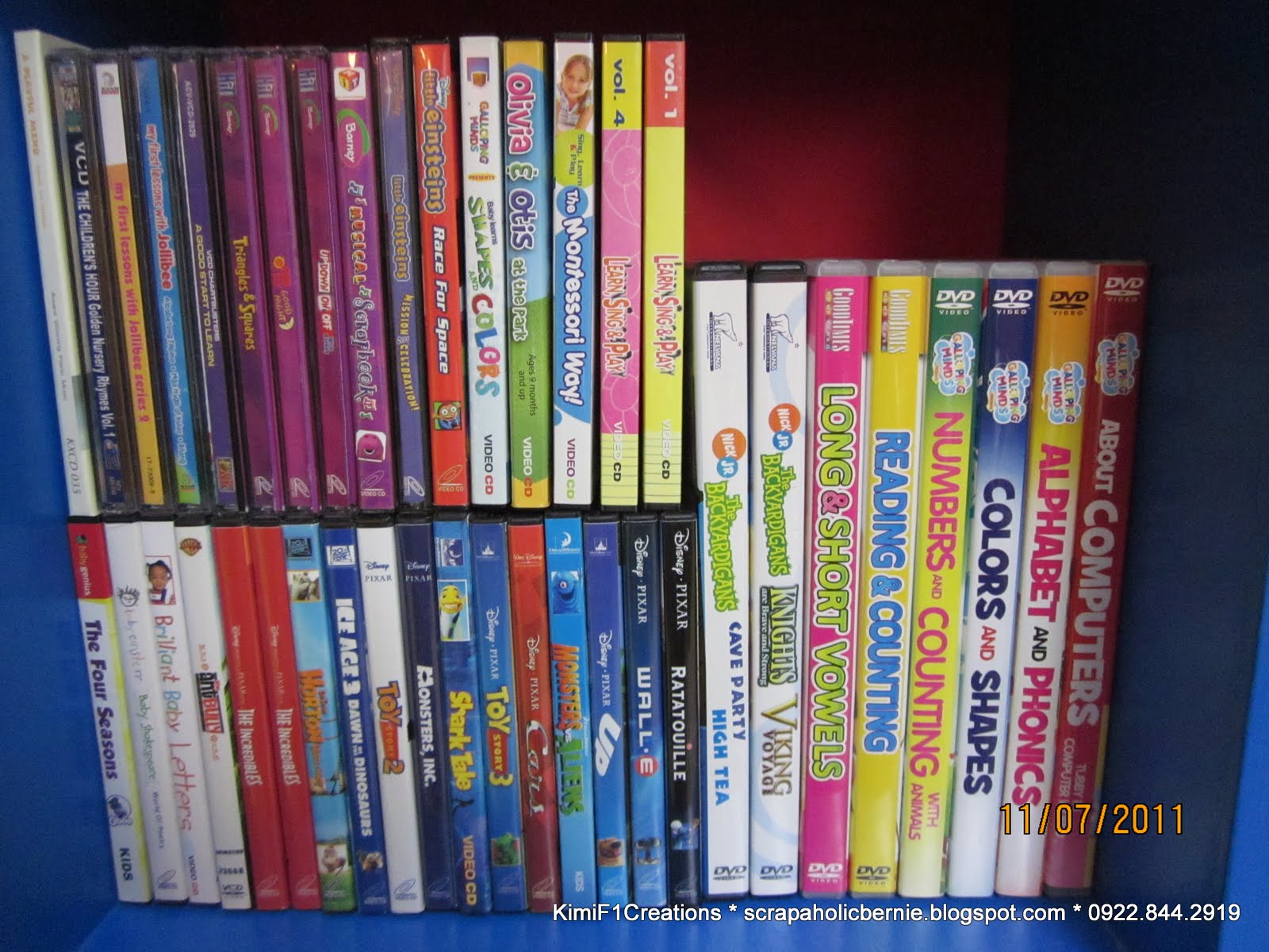 F1 Digital Scrapaholic: My Kids Educational DVD's