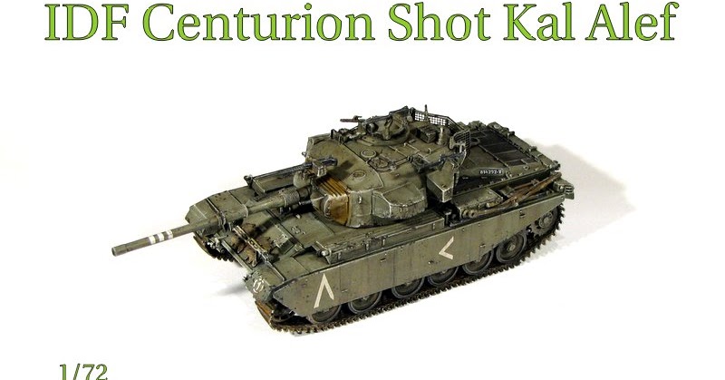 Gulumik Military Models: IDF Centurion Shot Kal Alef 1/72