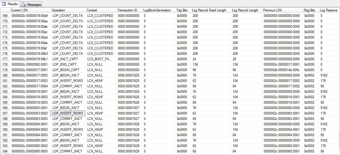 Sql Server Technet Interpret Sql Transaction Log Using Sysfndblog