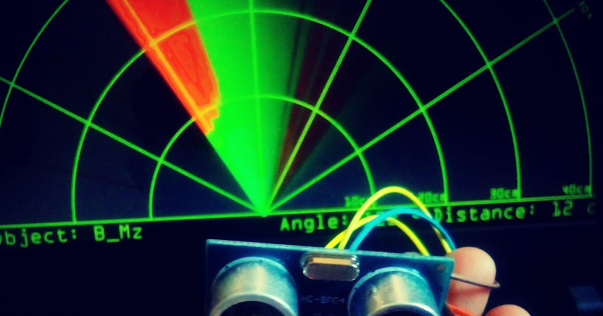 Mini Radar Arduino Menggunakan Ultrasonic by Processing - Dicky B_Mz