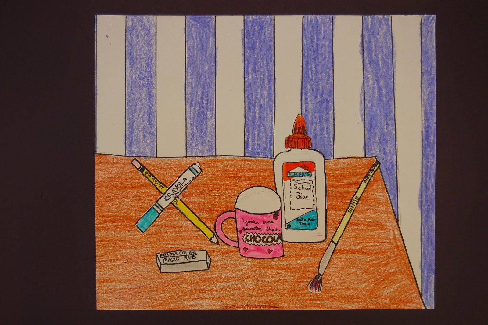 super happy art class: Fourth Grade Still Life