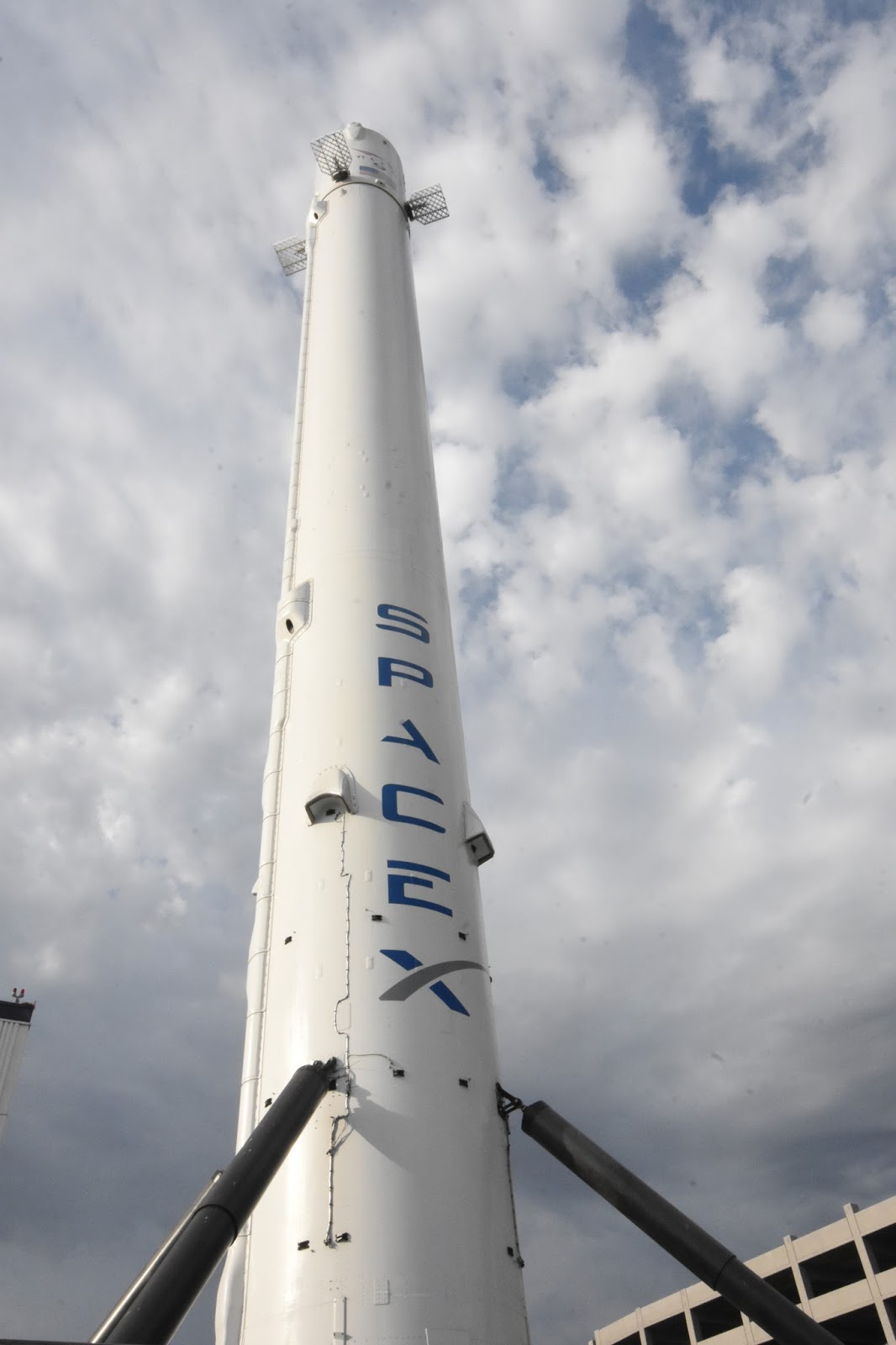 Skiing the Planet: Falcon 9 Booster