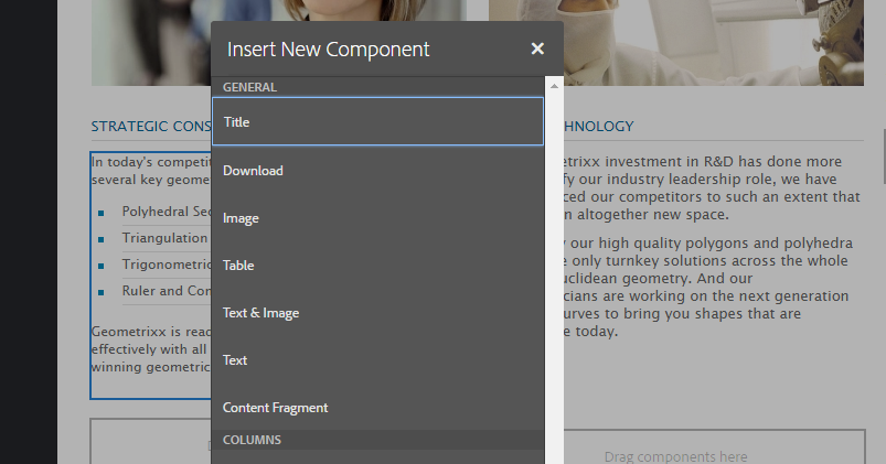 Experiencing Adobe Experience Manager Aem Cq Aem 62 Touch Ui Sort Components By Title In