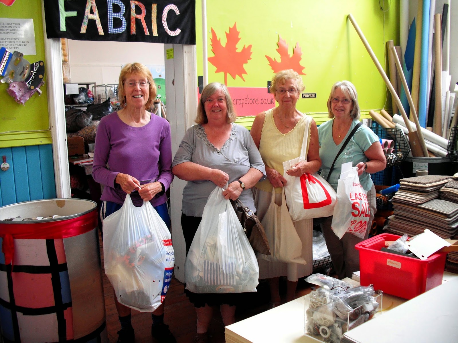 Love my life: Stocking up at the Scrapstore