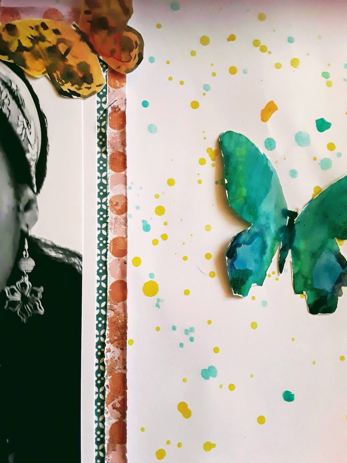 NEW Video: Paint Splatters & Butterflies