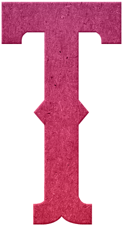 Abecedario Rosa en Fieltro. Pink Alphabet in Felt. - Oh my Alfabetos!