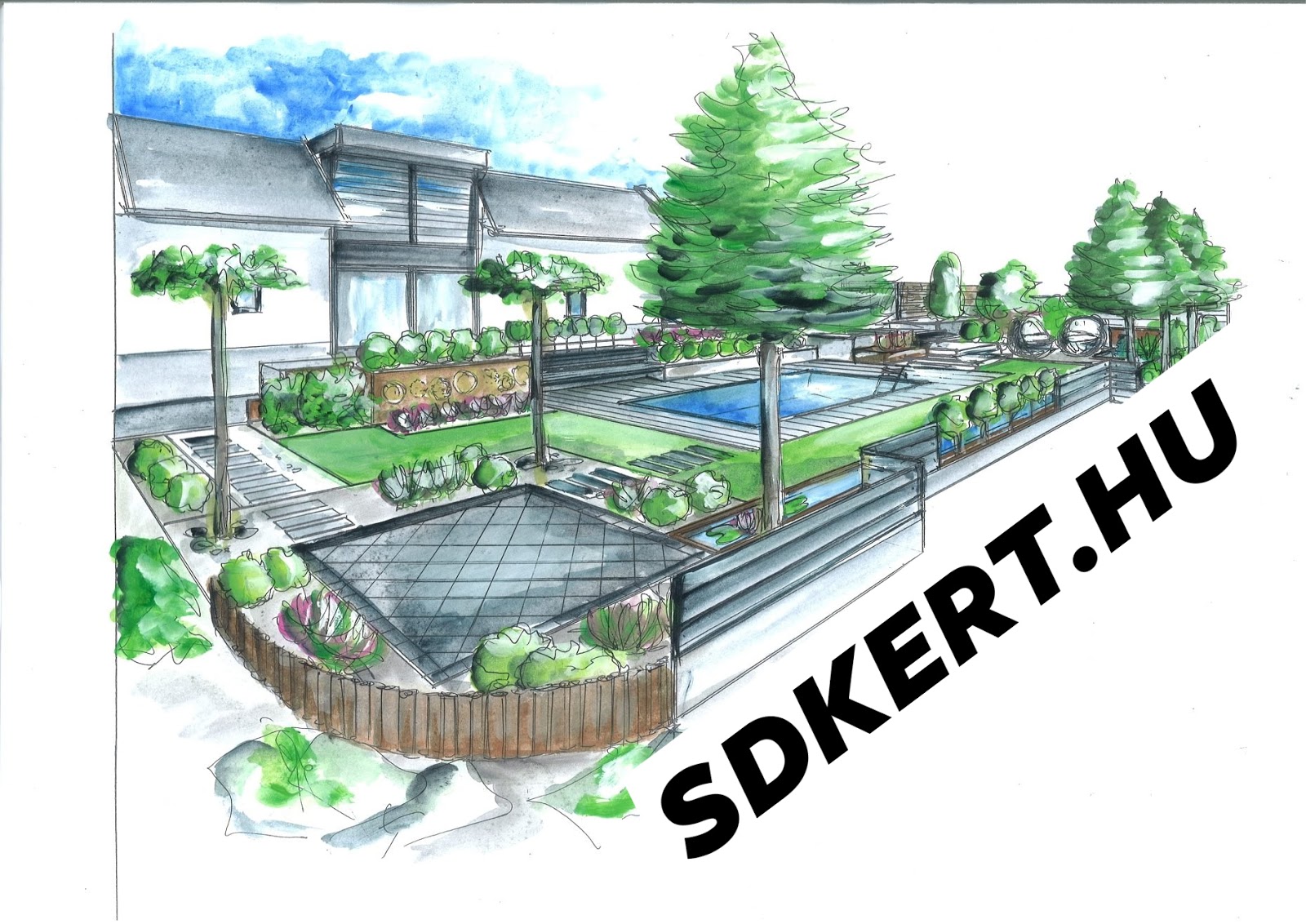 * Csináld magad kertépítés *: Szép kert ötletek