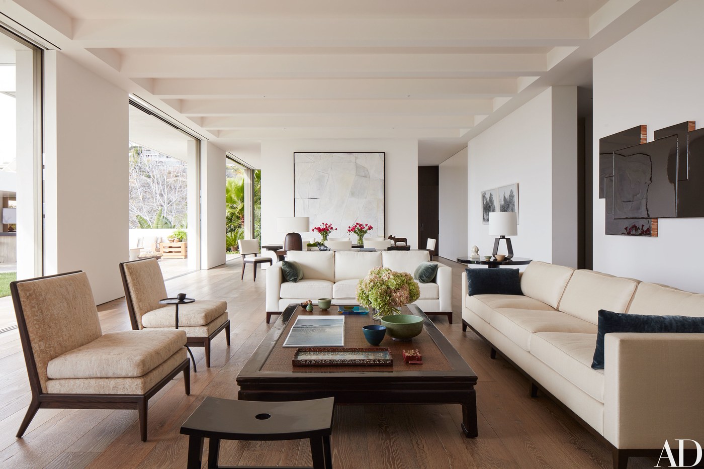 A casa moderna do arquiteto Mark Rios