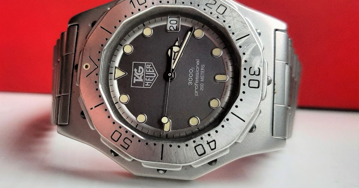 TAG HEUER ENTHUSIAST: GALLERY: TAG Heuer 3000 Series Quartz Watch