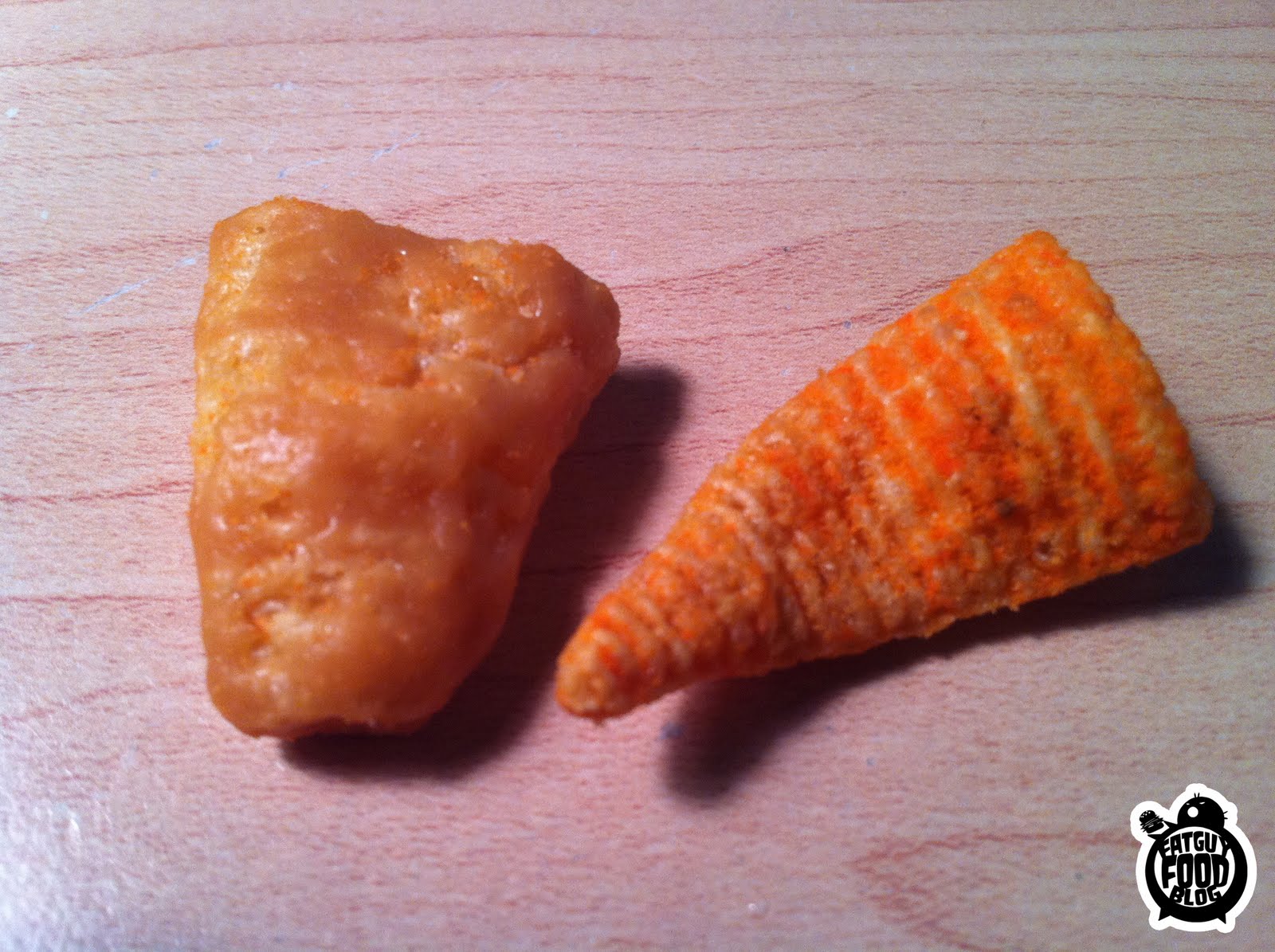 FATGUYFOODBLOG: Sweet & Salty Bugles : Caramel & Cheddar!