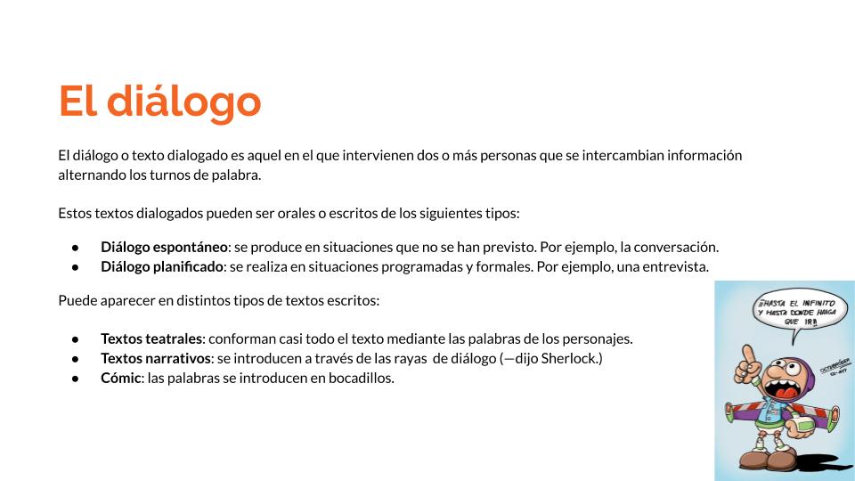 Ejemplo De Texto Dialogado - bourque