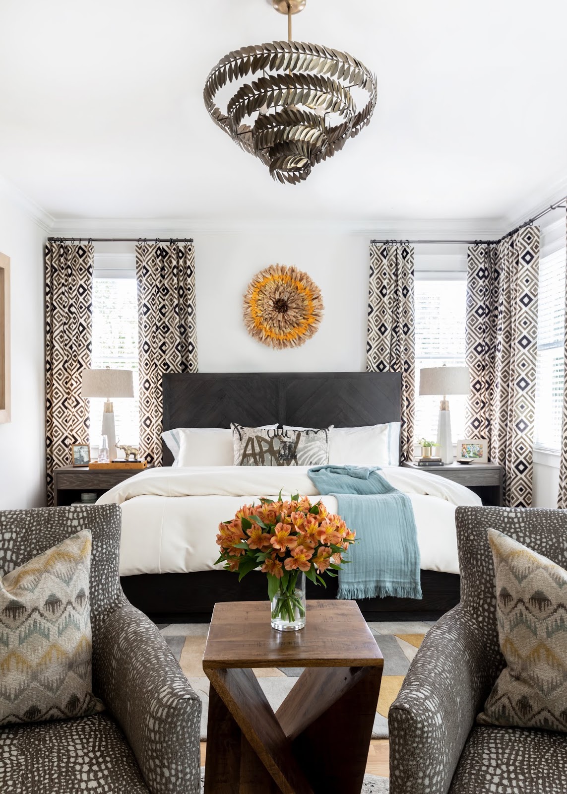 Dwell by Cheryl: "Pattern Play Master Bedroom Reveal"