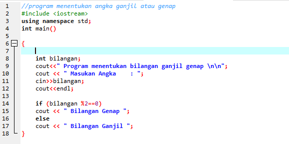 Triker : Kumpulan Contoh Program C++ Sederhana
