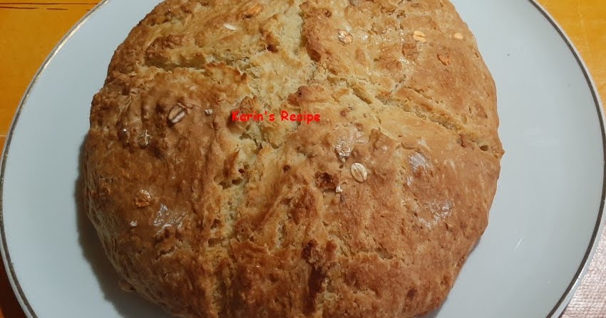 Karin's Recipe: Roti Soda Irlandia (Irish Soda Bread)