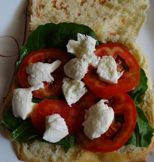 Puccia bread sandwich