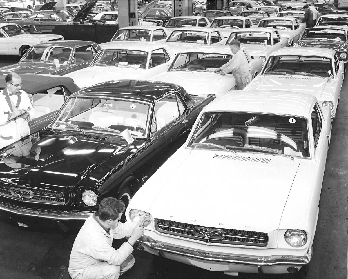 March 9, 1964: The First Ford Mustang Rolled off the Assembly Line ...
