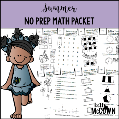 Kelly McCown: 3rd Grade Summer Math Review