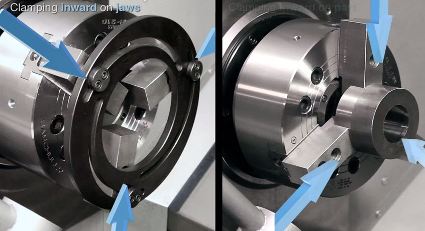 สาธิตวิธีการใช้งานเครื่องCNC Cut Lathe Soft Jaws อย่างถูกต้อง | Machine ...
