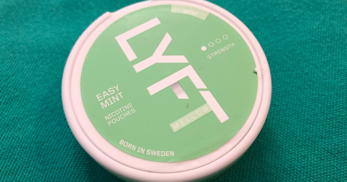 Lyft Easy Mint (Mini Nicotine Pouch) - Review (Discontinued). 21 ...