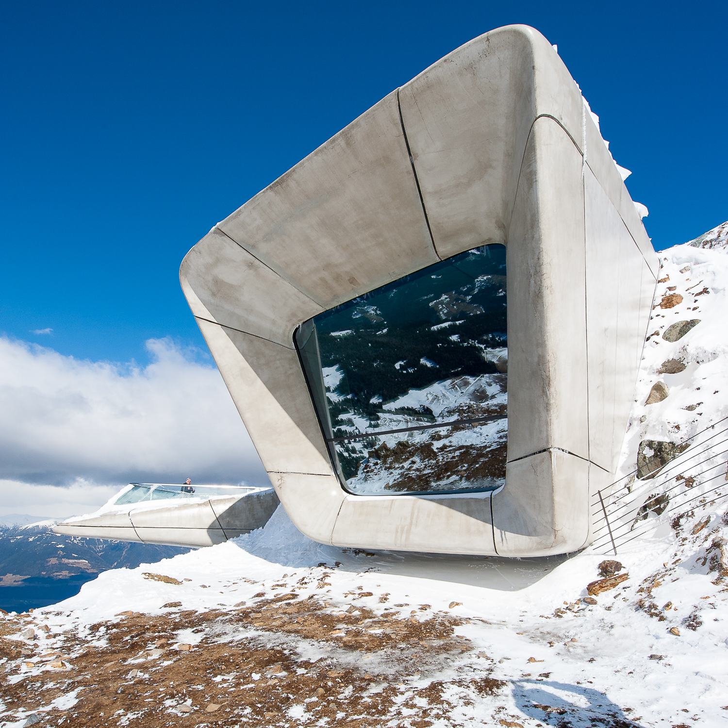 Zaha Hadid - Messner Mountain Museum | Plan De Corones