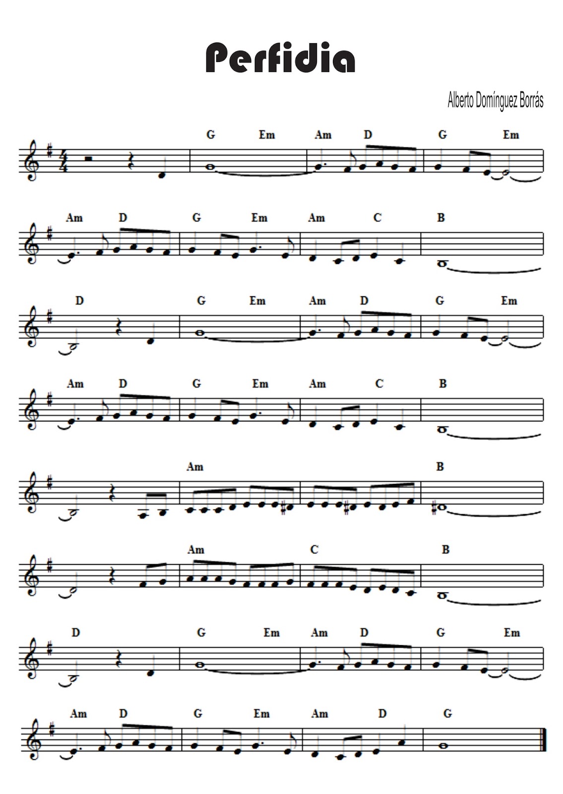 Adriano Dozol - Dicas, Partituras e Vídeos - Teclado | Piano: Perfidia ...