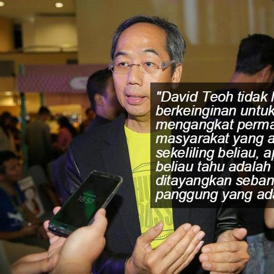 Musly Ramlee Balas Kenyataan David Teoh Tak Sanggup Jatuh Miskin Hina P ...