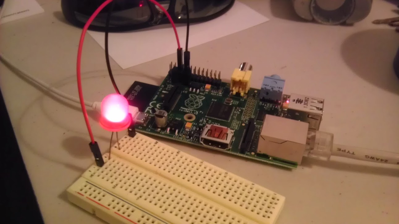 Pauls Projects Raspberry Pi Internet Led Control