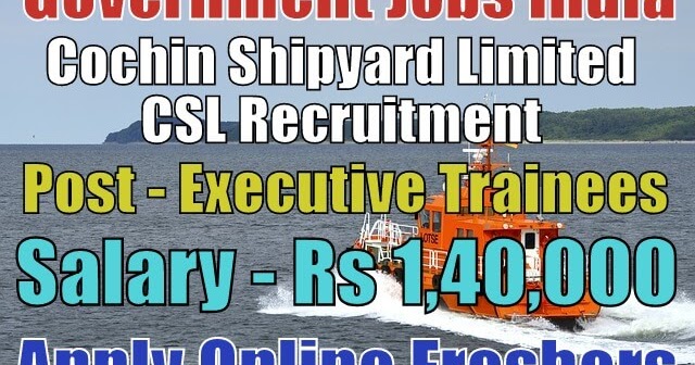 CSL Recruitment 2018 for 35 Trainees Apply Now Online | Government Jobs ...