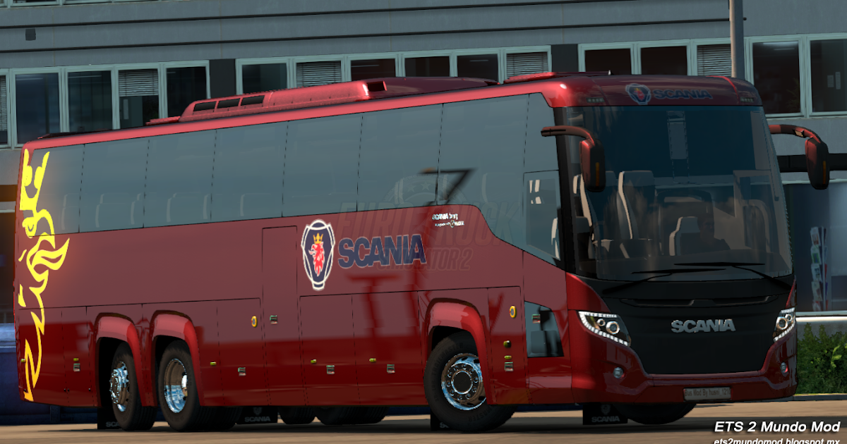 (Autobús ETS 2) Scania Touring (Versión 3.5) - ETS 2 Mundo Mod
