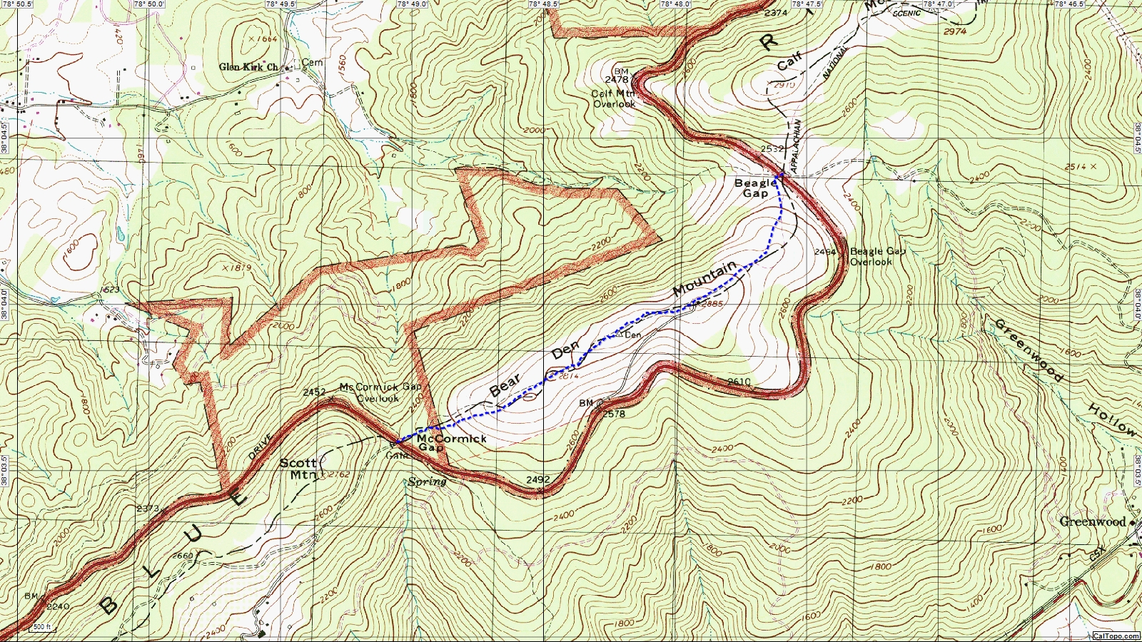 American Travel Journal: McCormick Gap to Beagle Gap - Appalachian ...