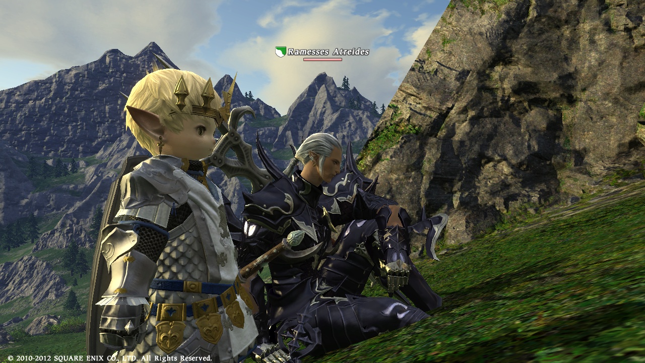 The Ishgardian: Dragoon Armour.... and the Chocobo Barding