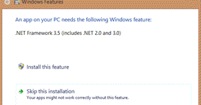 [Fixed] How to install Dot net 3.5 In Windows 8 - Learn It Step By Step