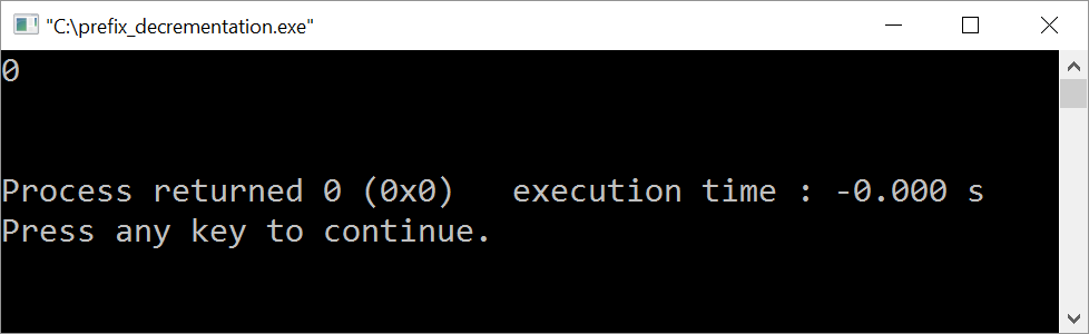 The Increment and Decrement Operators in C: