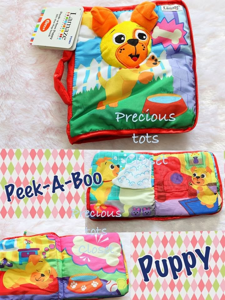 Precious tots Closet: Peek-A-Boo Puppy cloth book