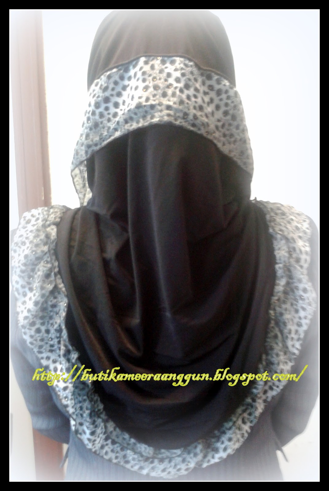 Butik Ameera Anggun: Tudung Ruffles Ameera