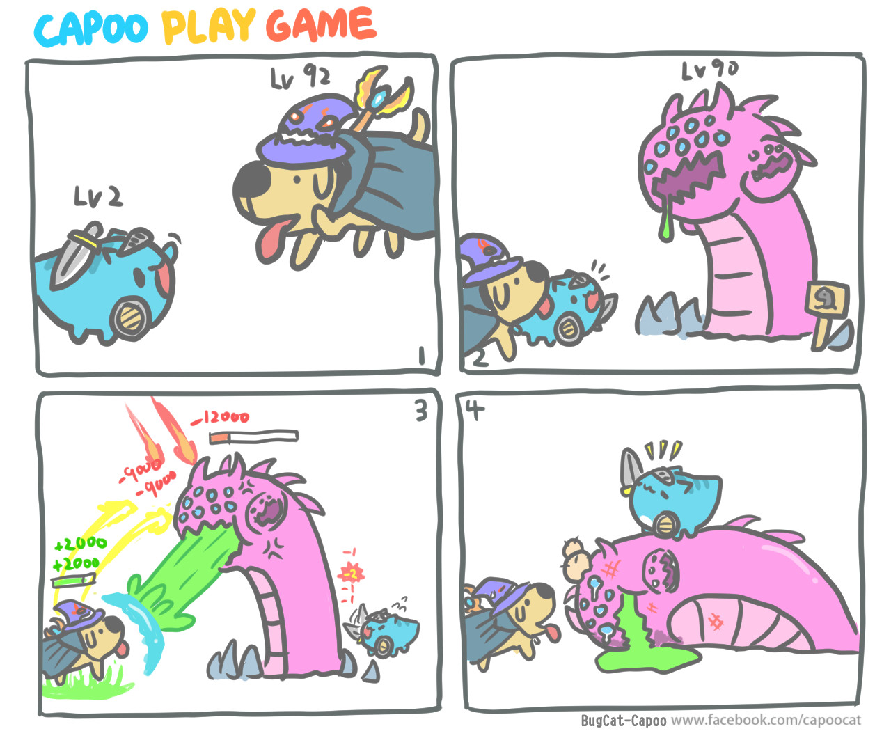 Capoo Cat: Capoo play game