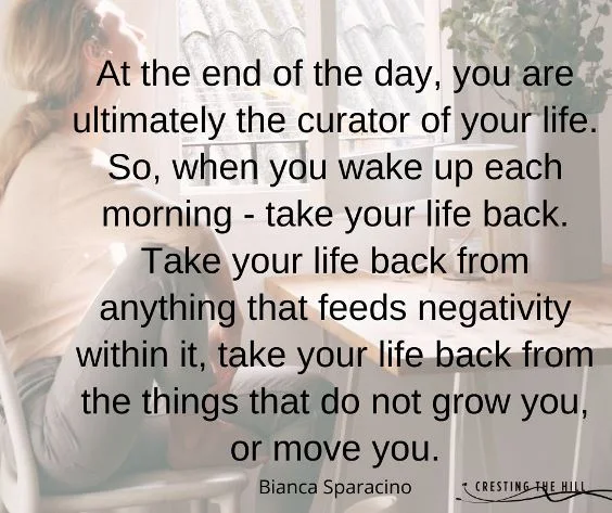 5 GREAT CHOICES FOR CURATING A SIMPLE AND SATISFYING LIFE - Cresting ...