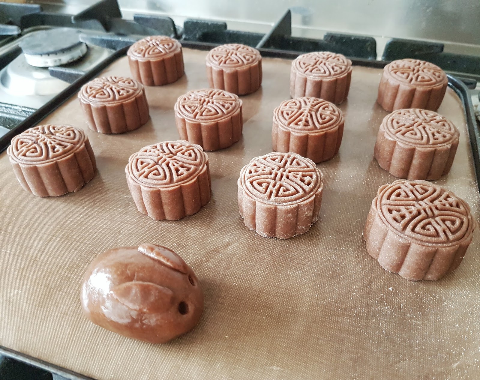 Salted Caramel Chocolate Mooncakes – Recipe