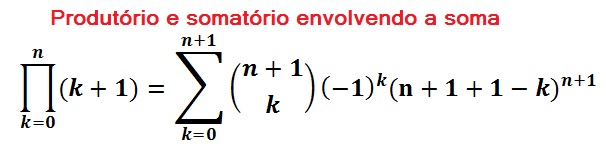 Doutor Patrício Leite: Conversão recíproca entre produtórios e somatórios