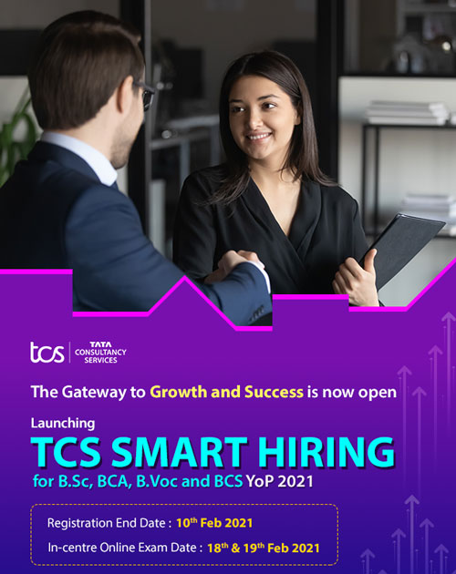 TCS Smart Hiring 2021 | Drive for Fresher | TCS NQT