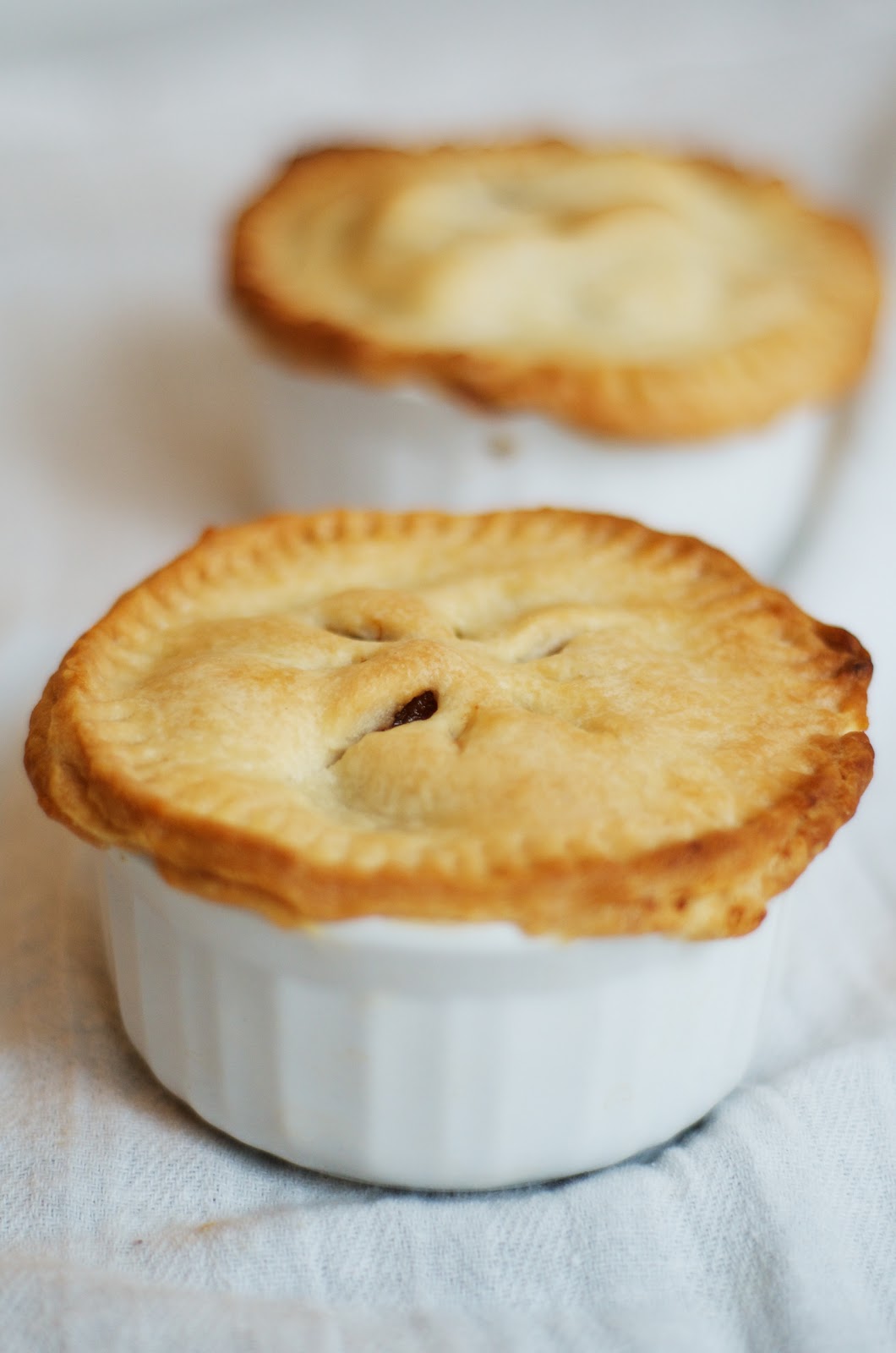 The Ginger Cook: Vegan Mini Roasted Apple & Pear Pies