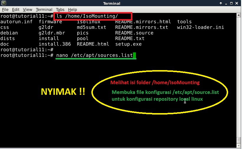 SETTING REPOSITORY LINUX WITH FILE ISO | NETWORKING SUPPORT