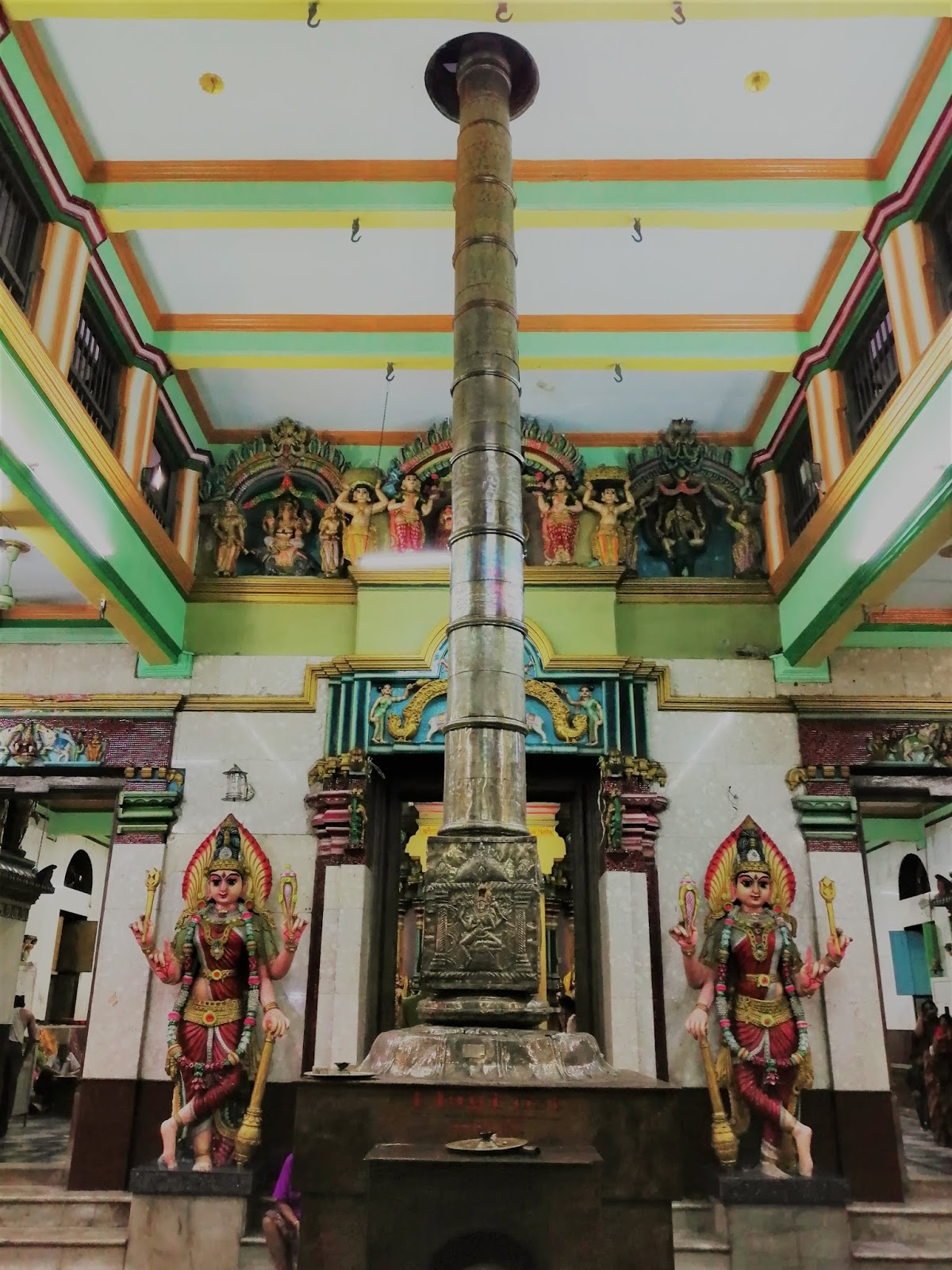 Flourishing Kali Temple in the heart of Yangon, Myanmar