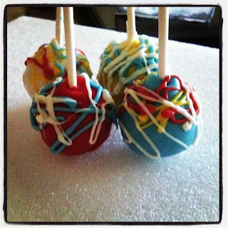 BRC Baking: Primary Color Cake Pops